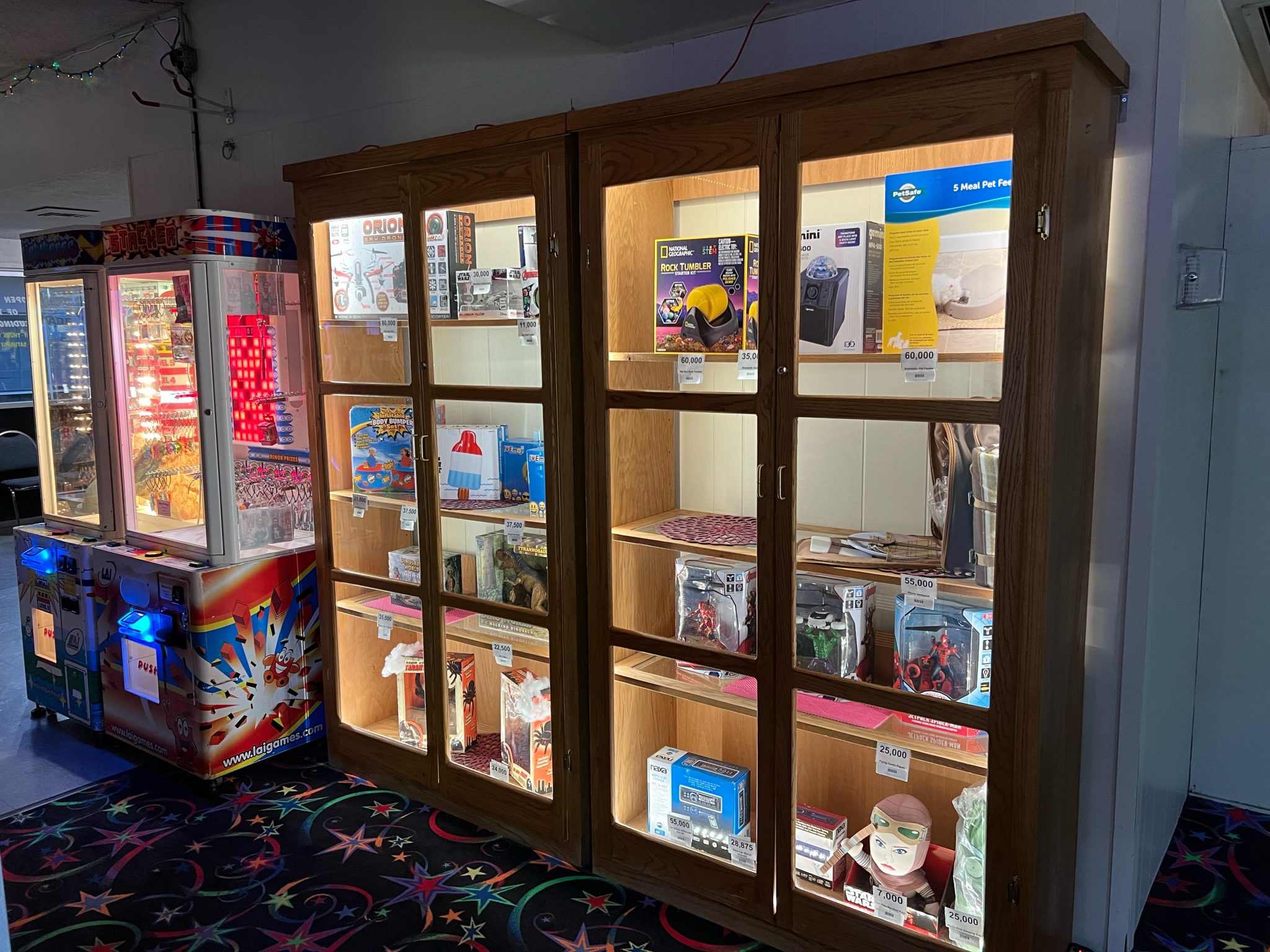 Our Prizes – OH WOW! NICKEL ARCADE